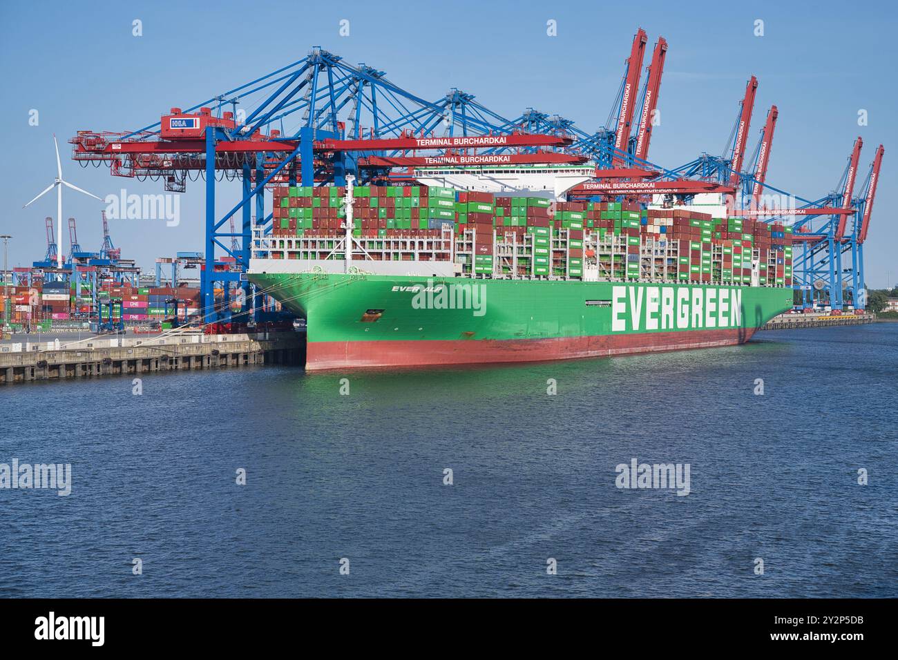 Nordsee, North Sea, Containerschiff, Container Ship, Burchardkai ...