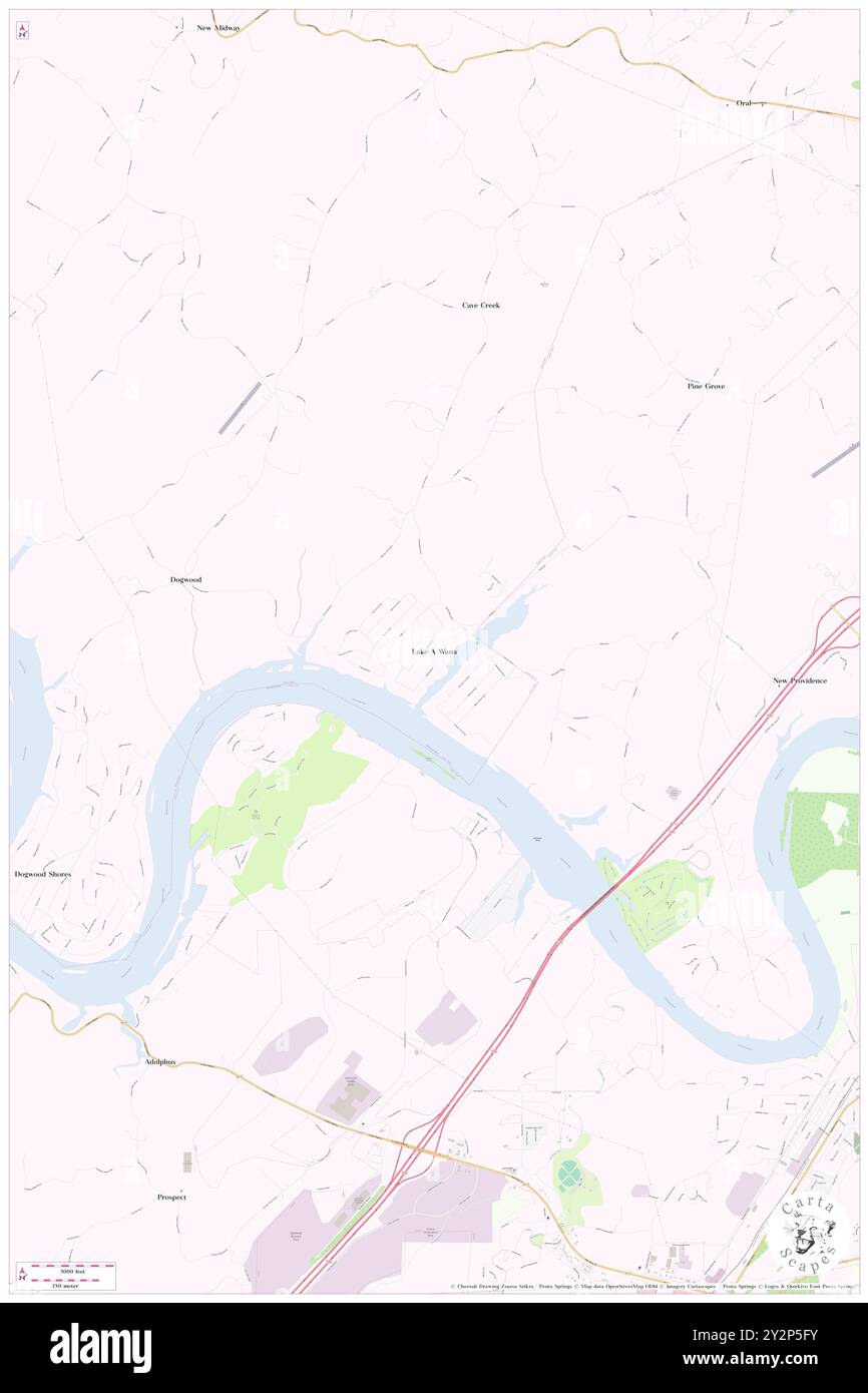 Lake-A-Wana, Roane County, US, United States, Tennessee, N 35 46' 50 ...