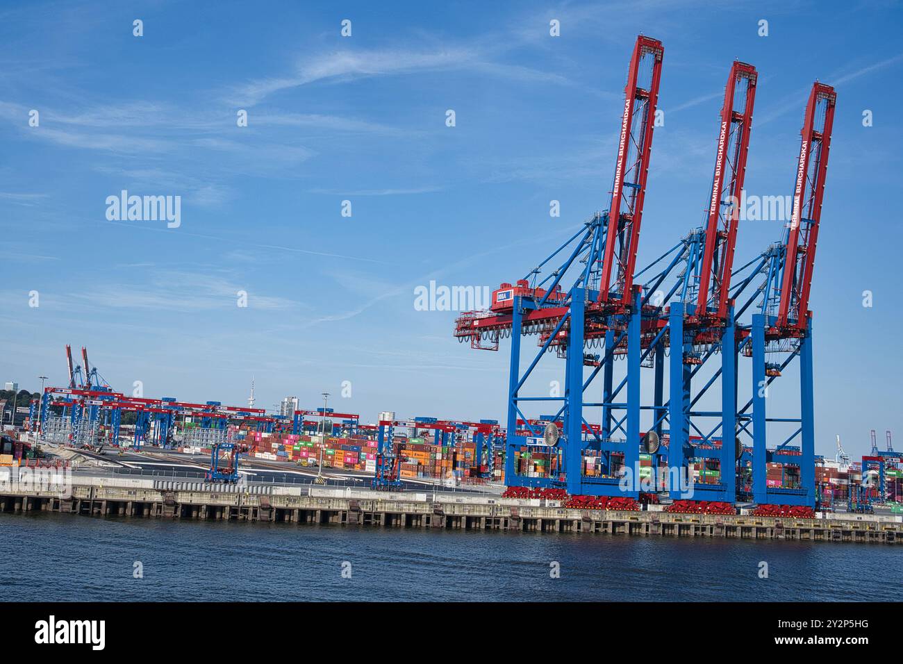 Nordsee, North Sea, Containerschiff, Container Ship, Burchardkai ...