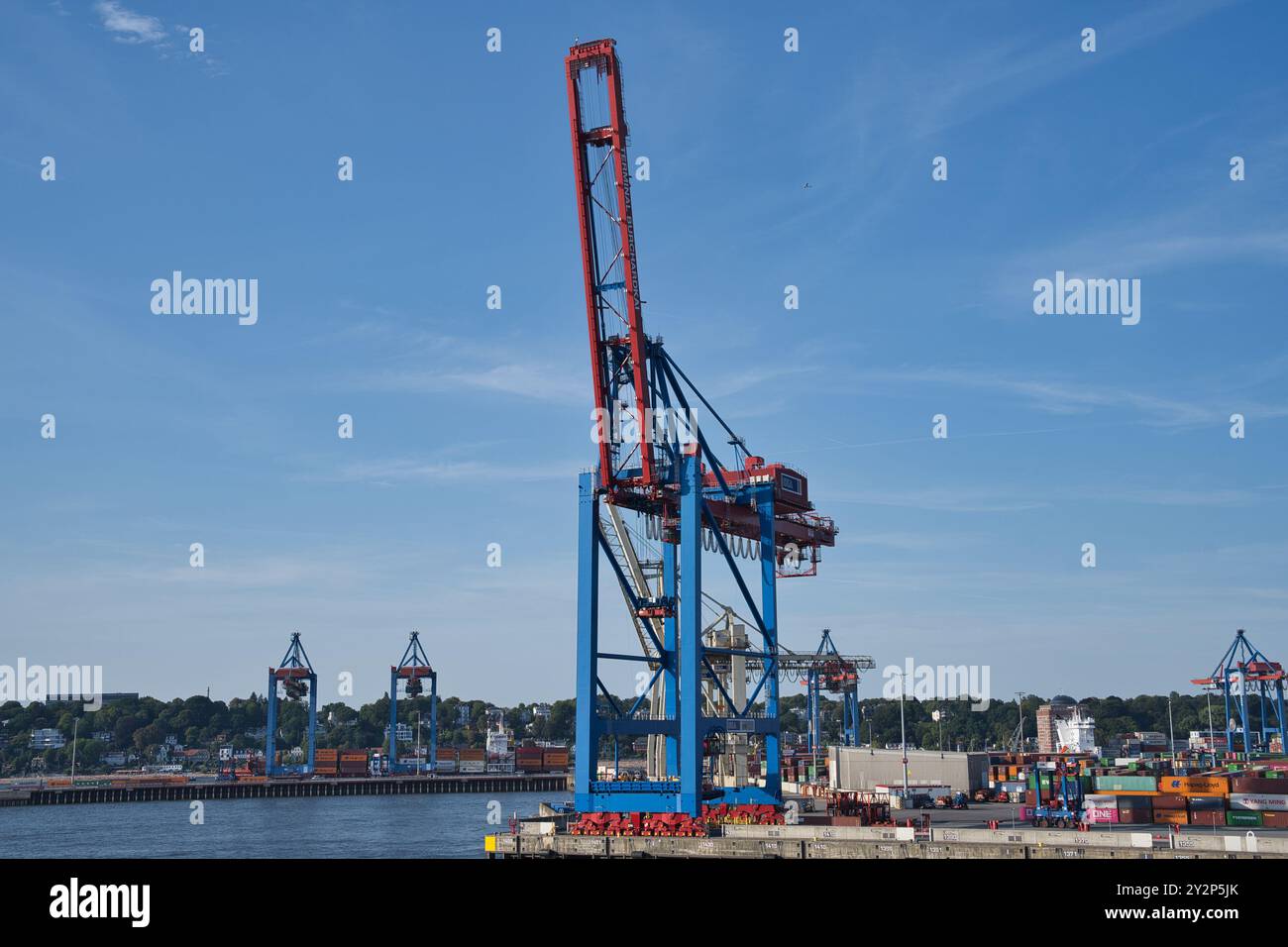 Nordsee, North Sea, Containerschiff, Container Ship, Burchardkai ...