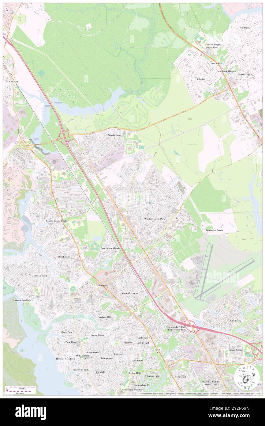 Cliveden, City of Newport News, US, United States, Virginia, N 37 9' 20 ...