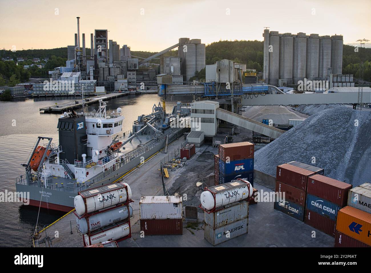 Nordsee, North Sea, Containerschiff, Container Ship, Burchardkai ...