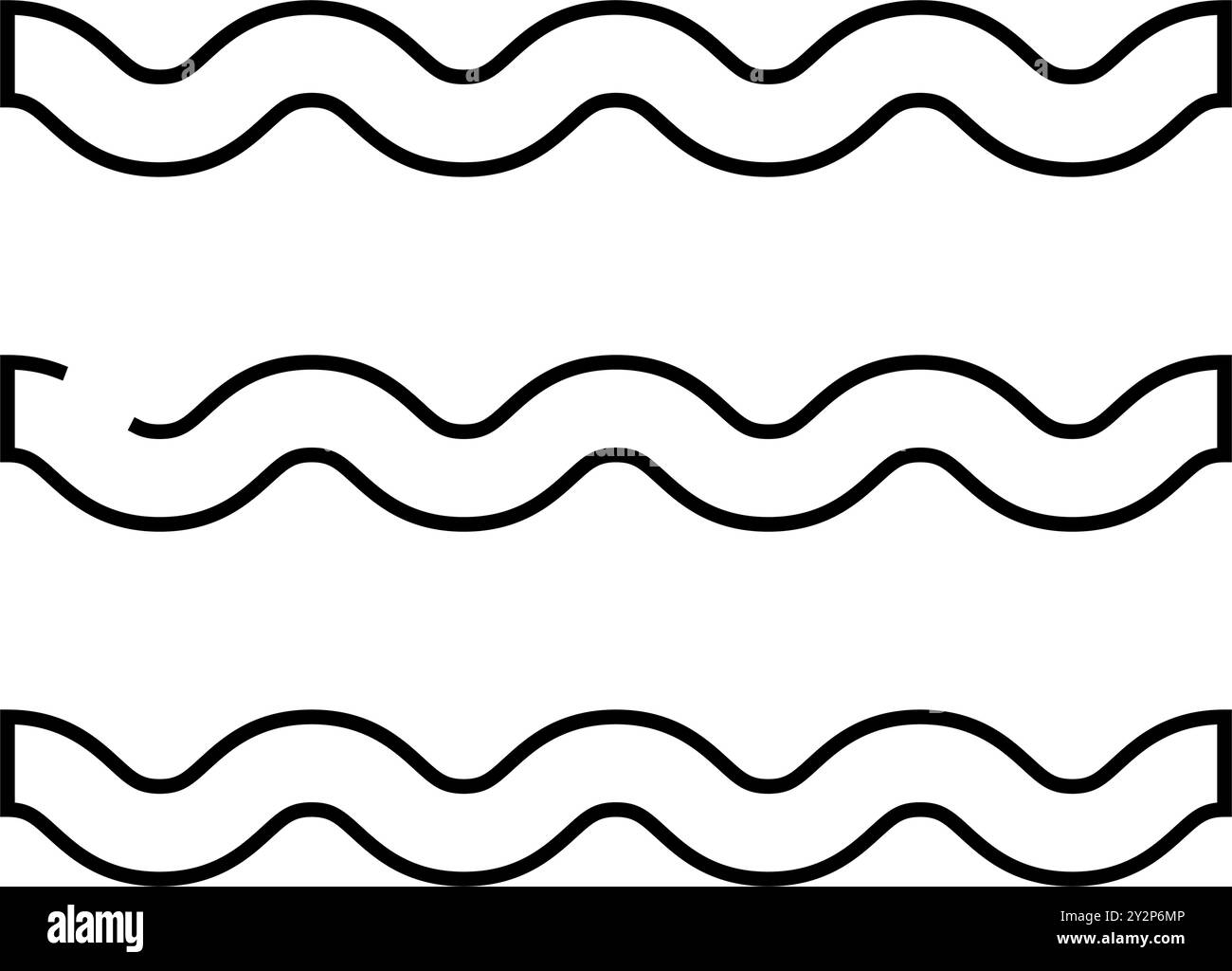 air wave line icon vector illustration Stock Vector Image & Art - Alamy