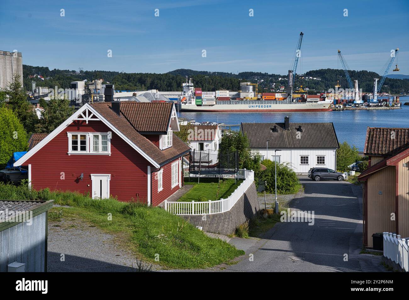Nordsee, North Sea, Containerschiff, Container Ship, Burchardkai ...