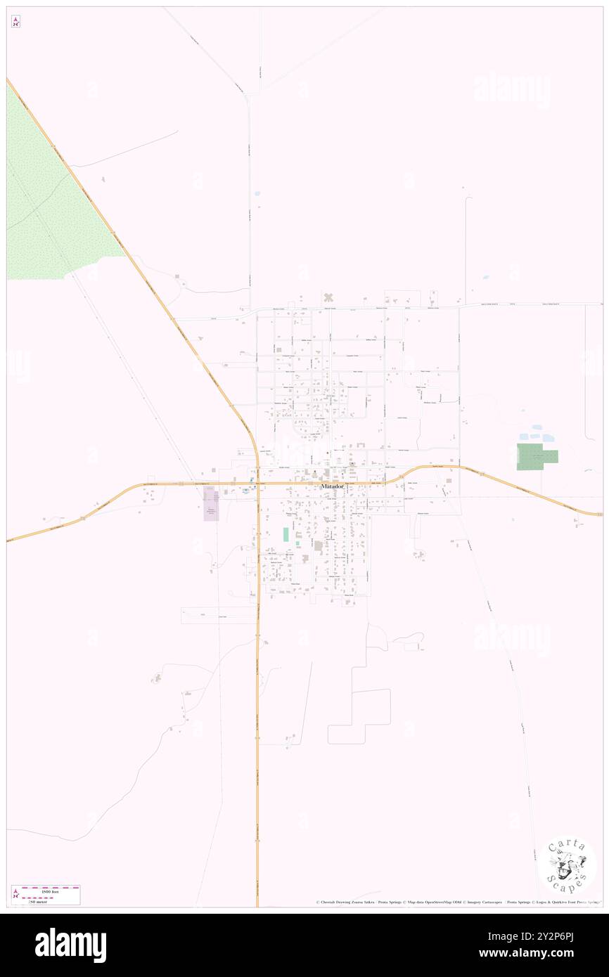 Motley county map Cut Out Stock Images & Pictures - Alamy