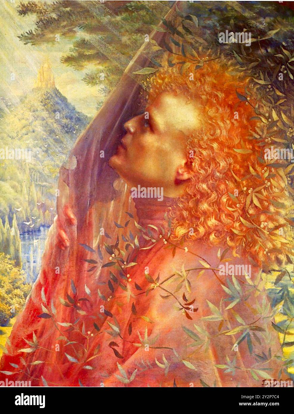 Jean Delville - Parsifal - 1894 Stock Photo - Alamy