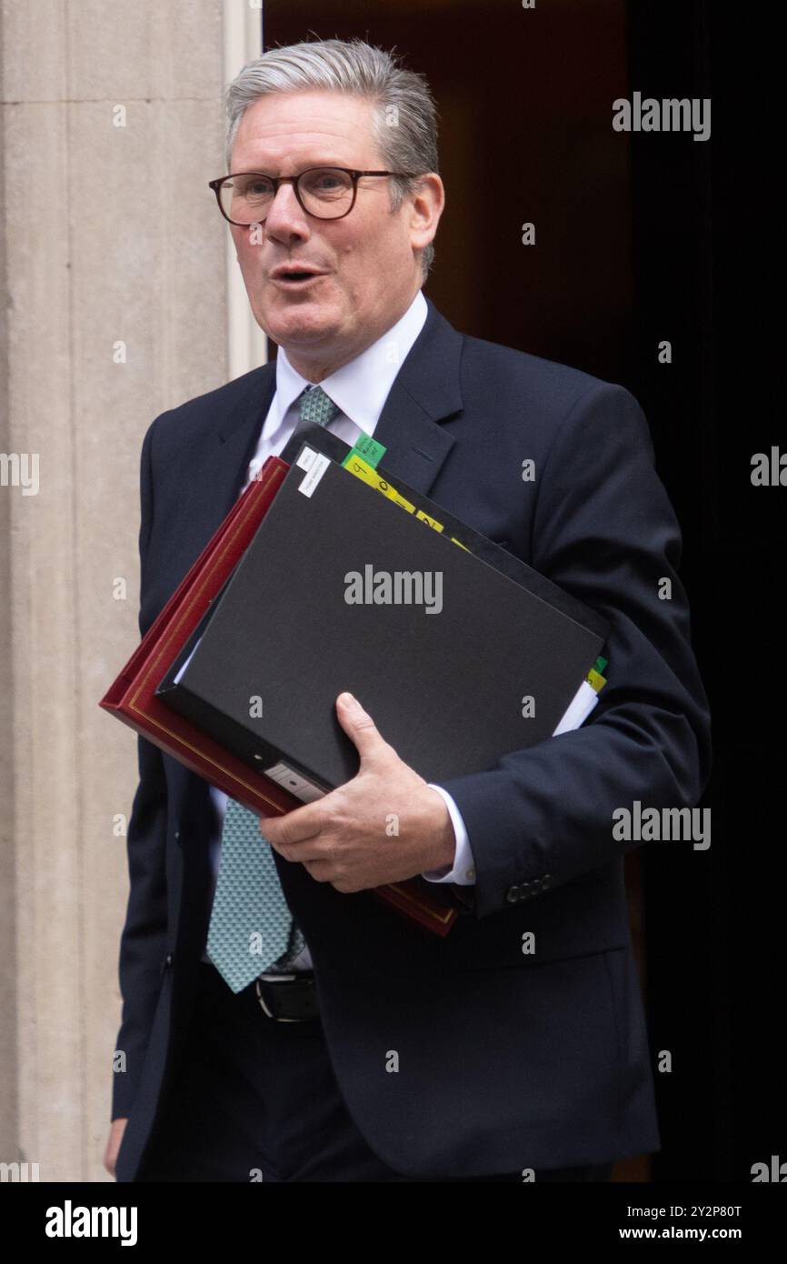 London, UK. 11 Sep 2024. British Prime Minister Sir Keir Starmer ...