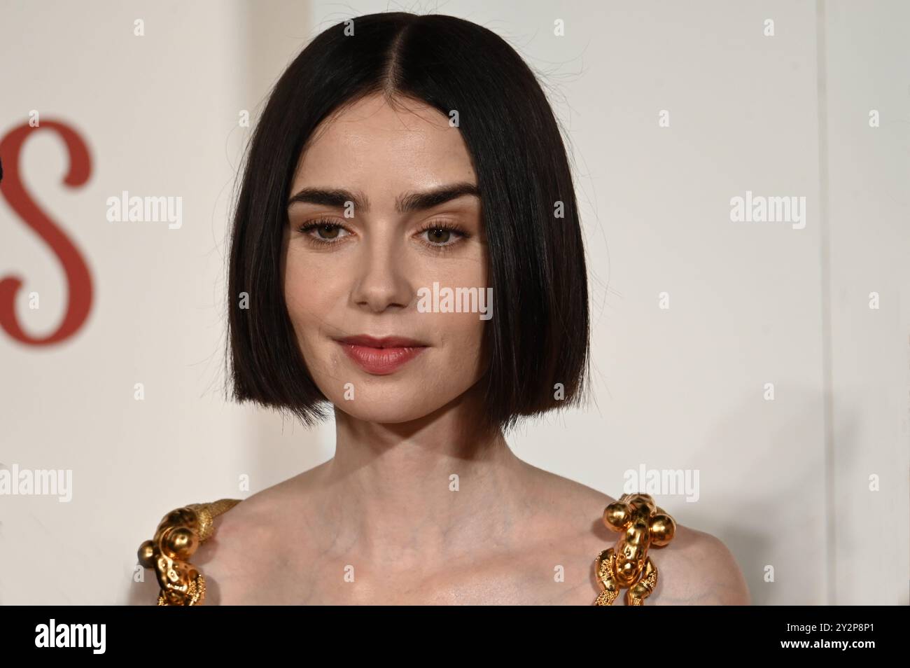 ROME, ITALY - SEPTEMBER 10 "Emily In Paris" fourth season red carpet at ...