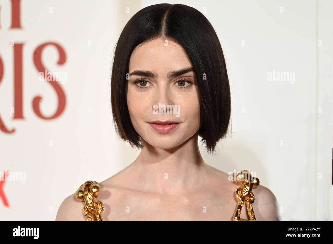 Lily Collins ROME, ITALY - SEPTEMBER 10 "Emily In Paris" fourth season ...