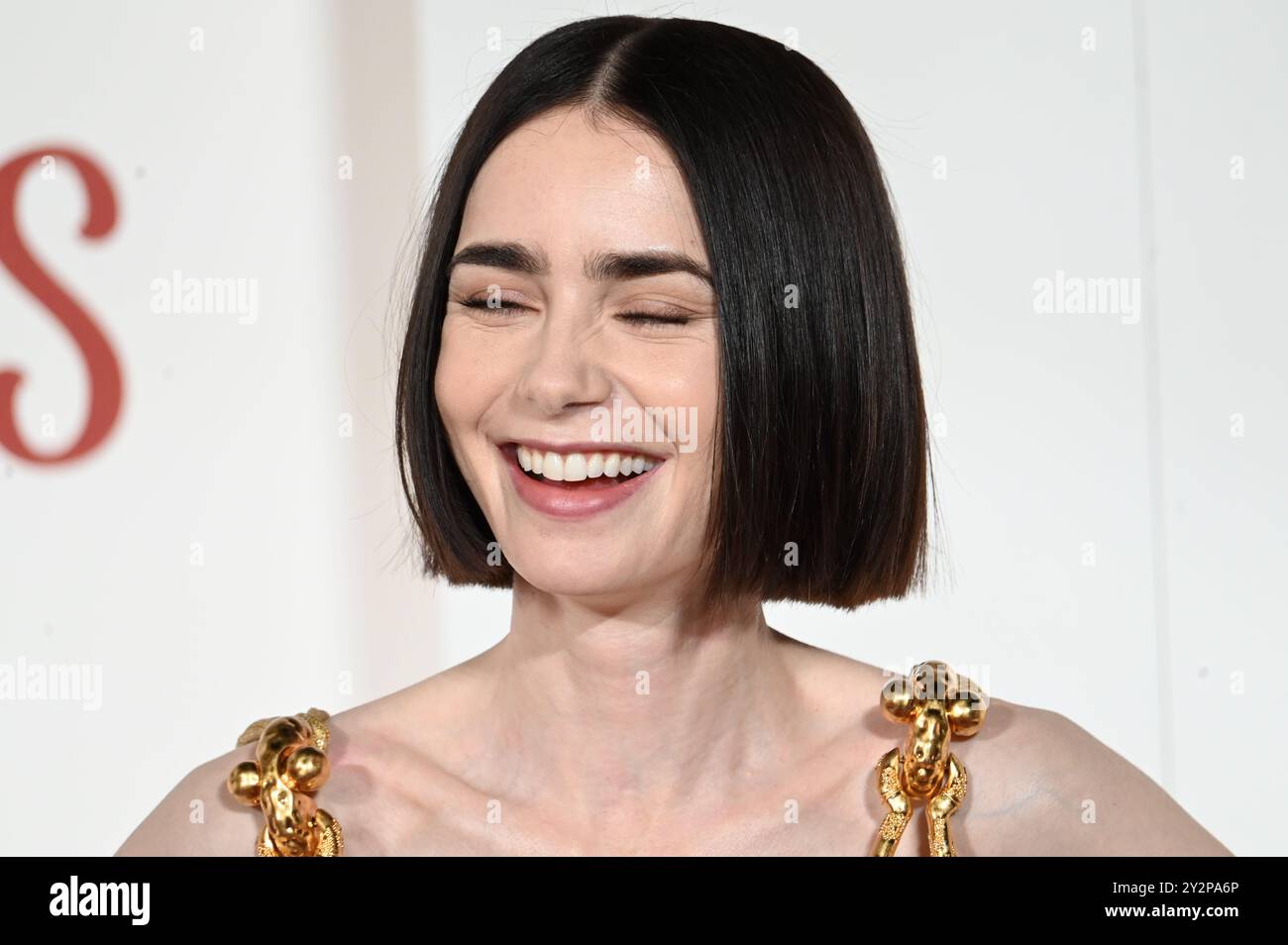 Lily Collins ROME, ITALY - SEPTEMBER 10 "Emily In Paris" fourth season ...