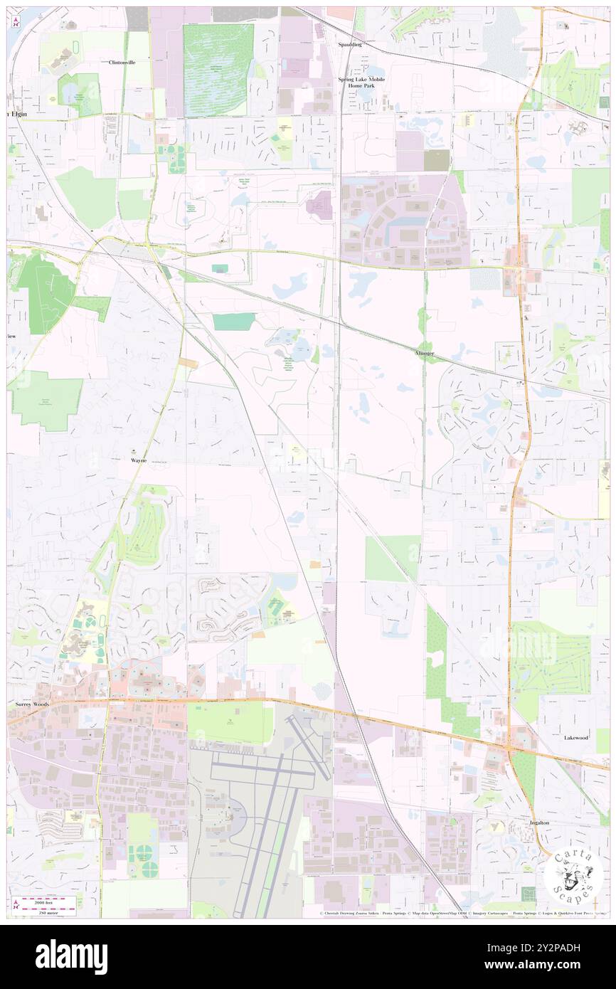 Map of dupage hi-res stock photography and images - Alamy