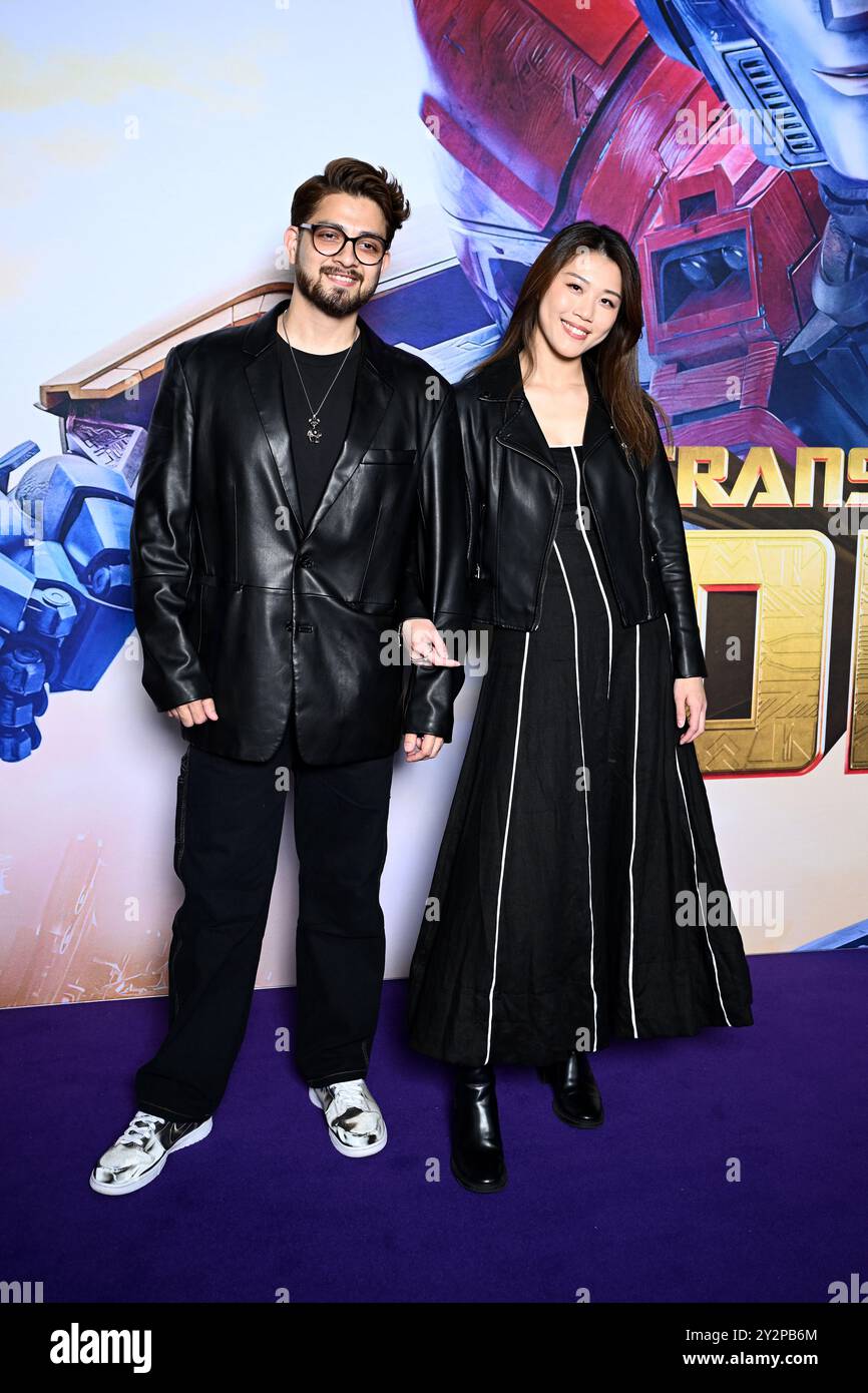 Sydney, Australia. 11th Sep, 2024. Nick Sharma (left) and Carrie Ou ...