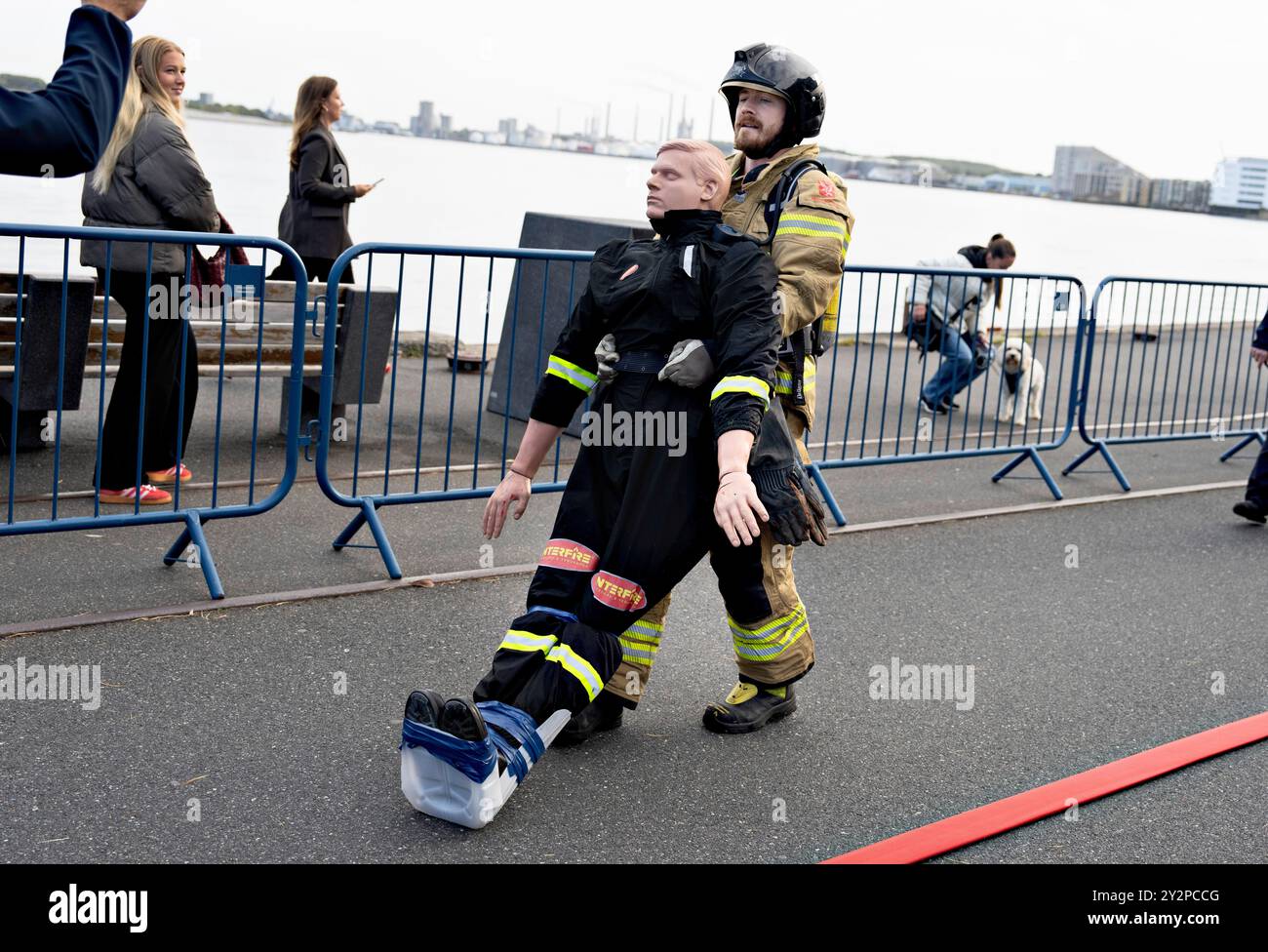 Allan Andersen from Denmark compete in the age group 30-34 years ...