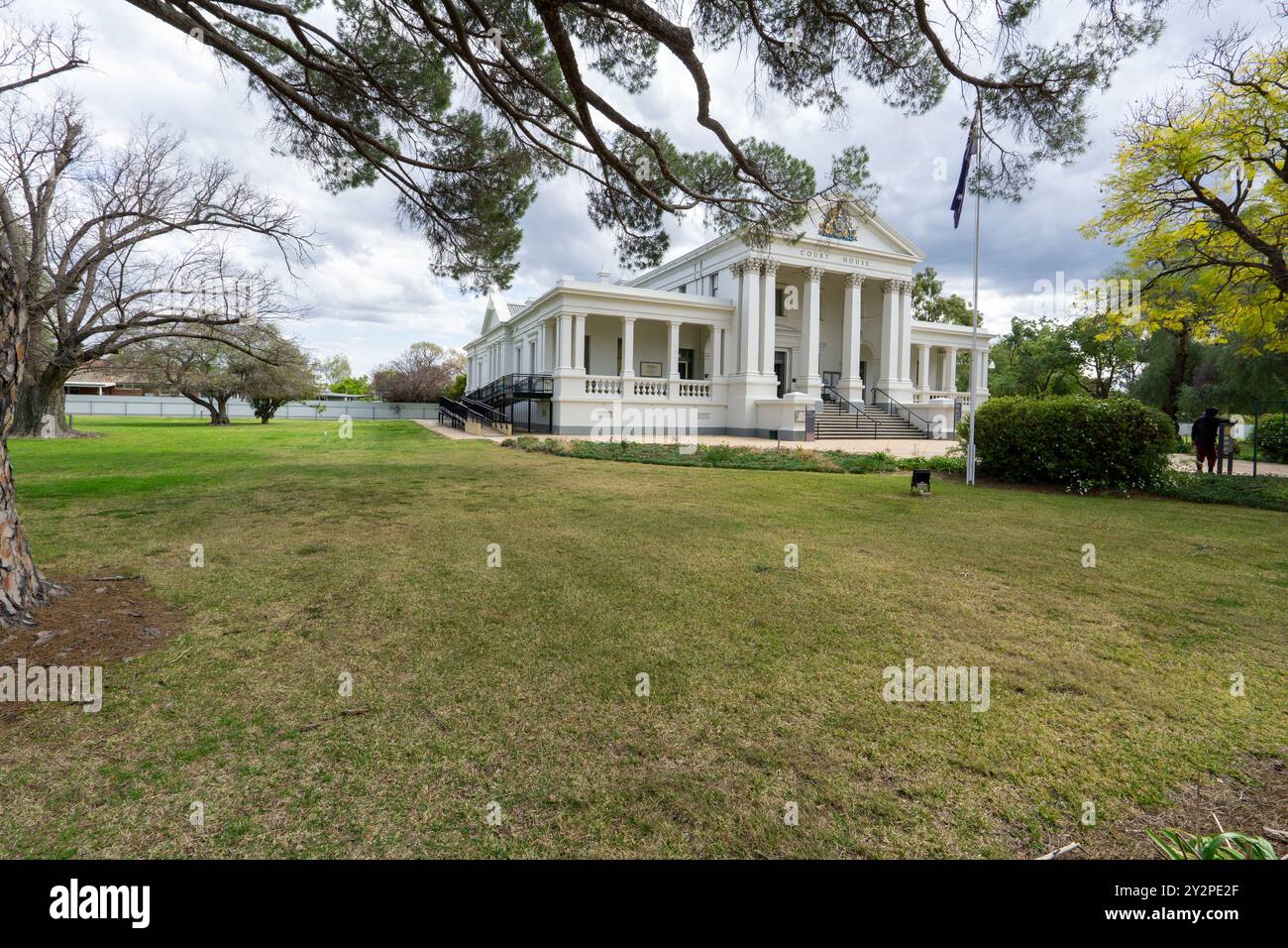 Victorian classical courthouse, Deniliqion NSW, Australia 11th Sept ...