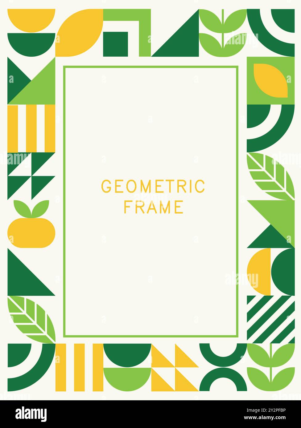 geometry graphics and abstract frame vector illustration Stock Vector ...