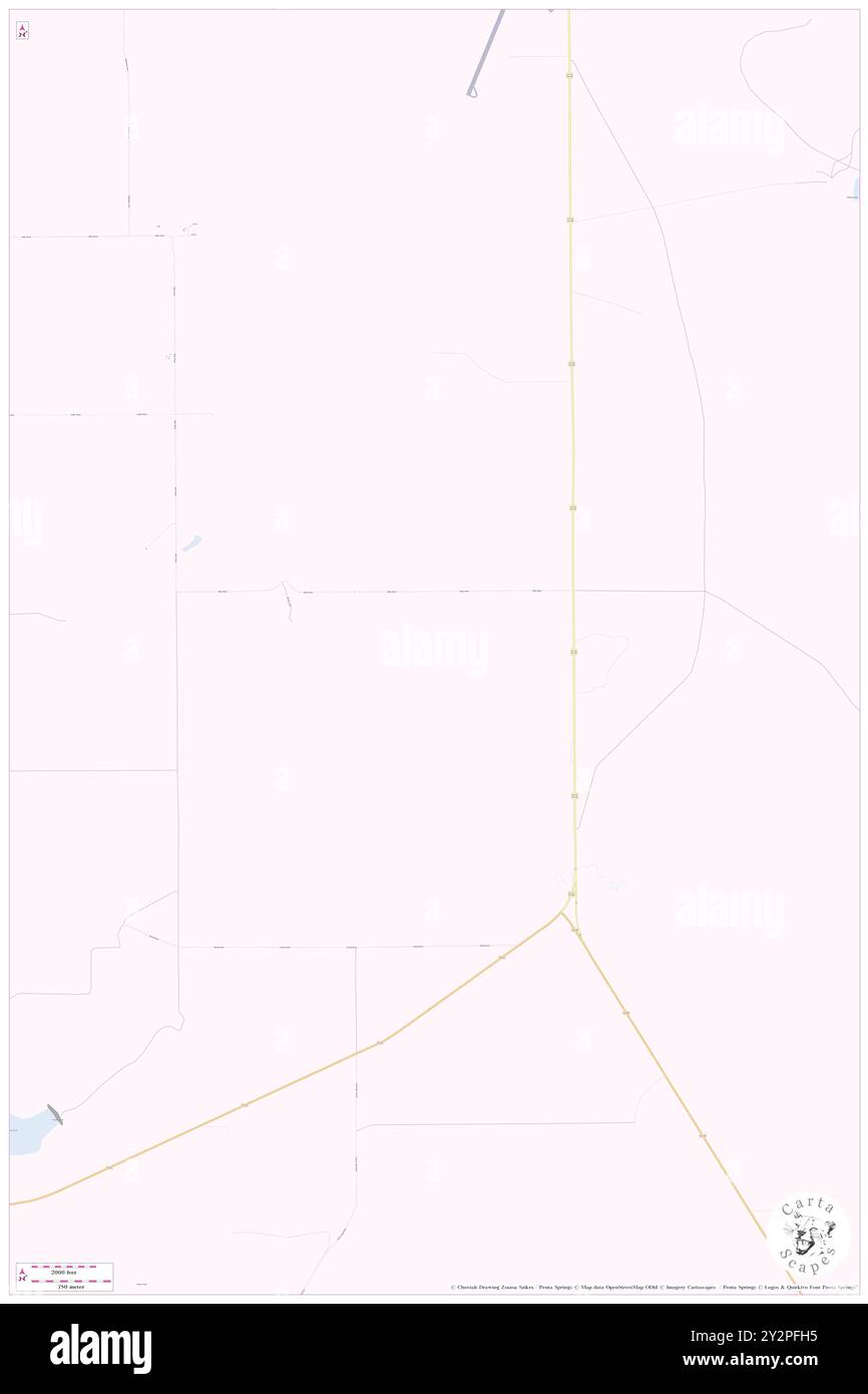 Calkins (historical), Meagher County, US, United States, Montana, N 46 ...