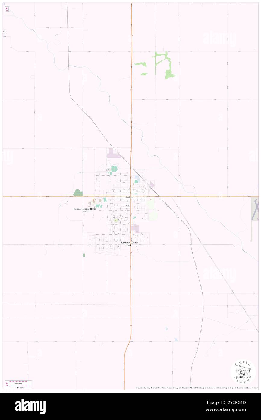 Auburn nebraska map Cut Out Stock Images & Pictures - Alamy