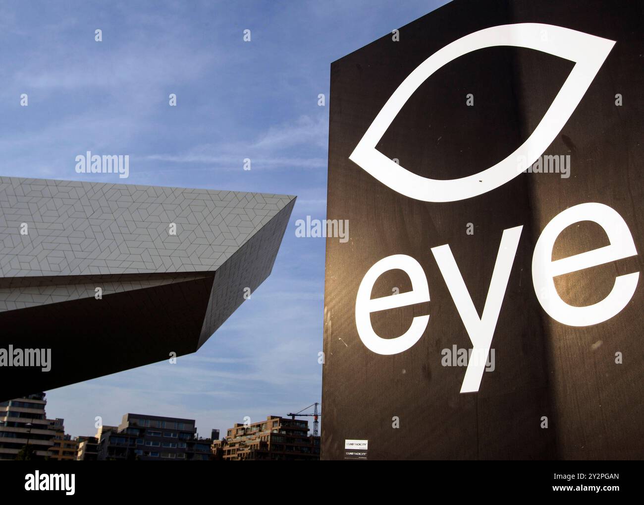 Amsterdam Eye national museum for film is located on Amsterdams IJ ...