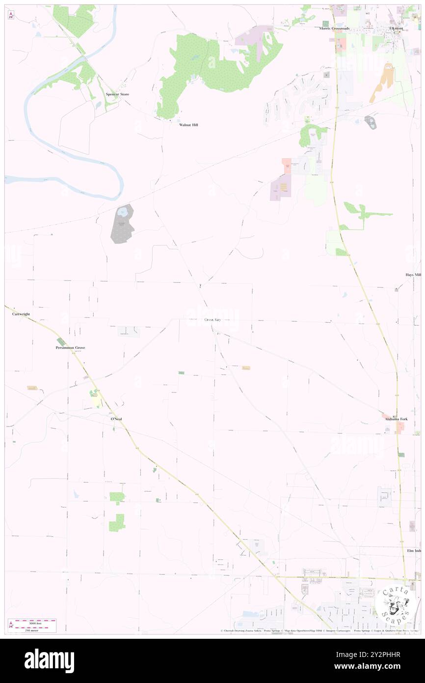 Cross Key, Limestone County, US, United States, Alabama, N 34 52' 16 ...