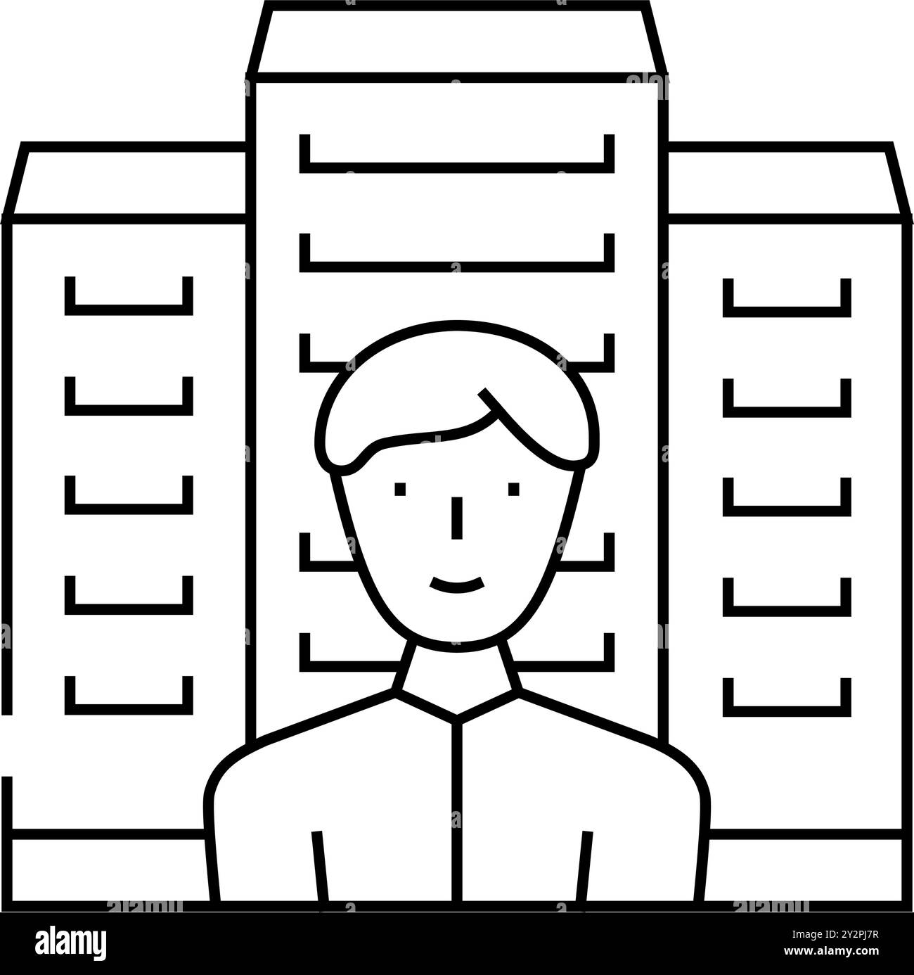 corporate esg line icon vector illustration Stock Vector Image & Art ...