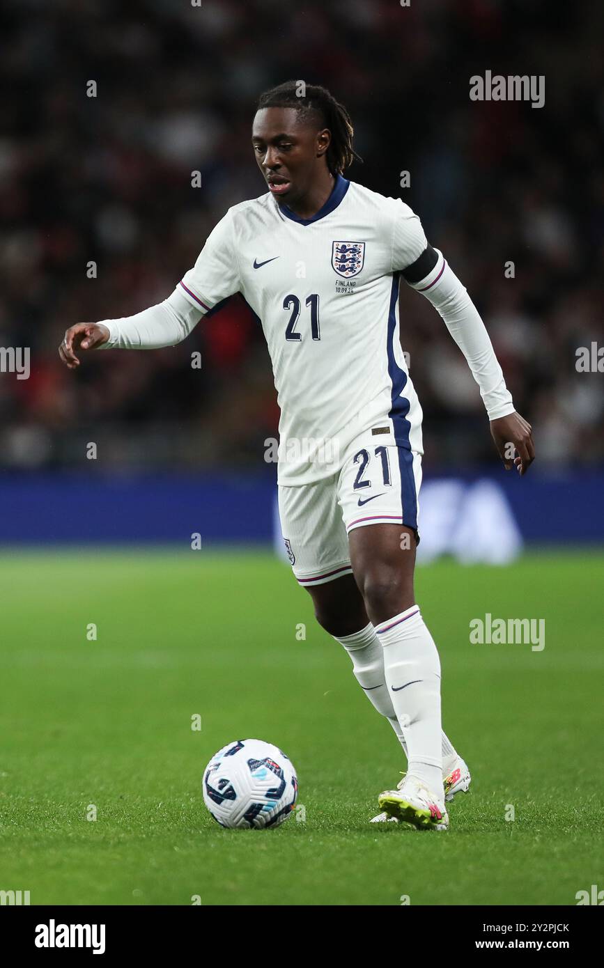 England's Eberechi Eze during the England v Finland Nations League ...