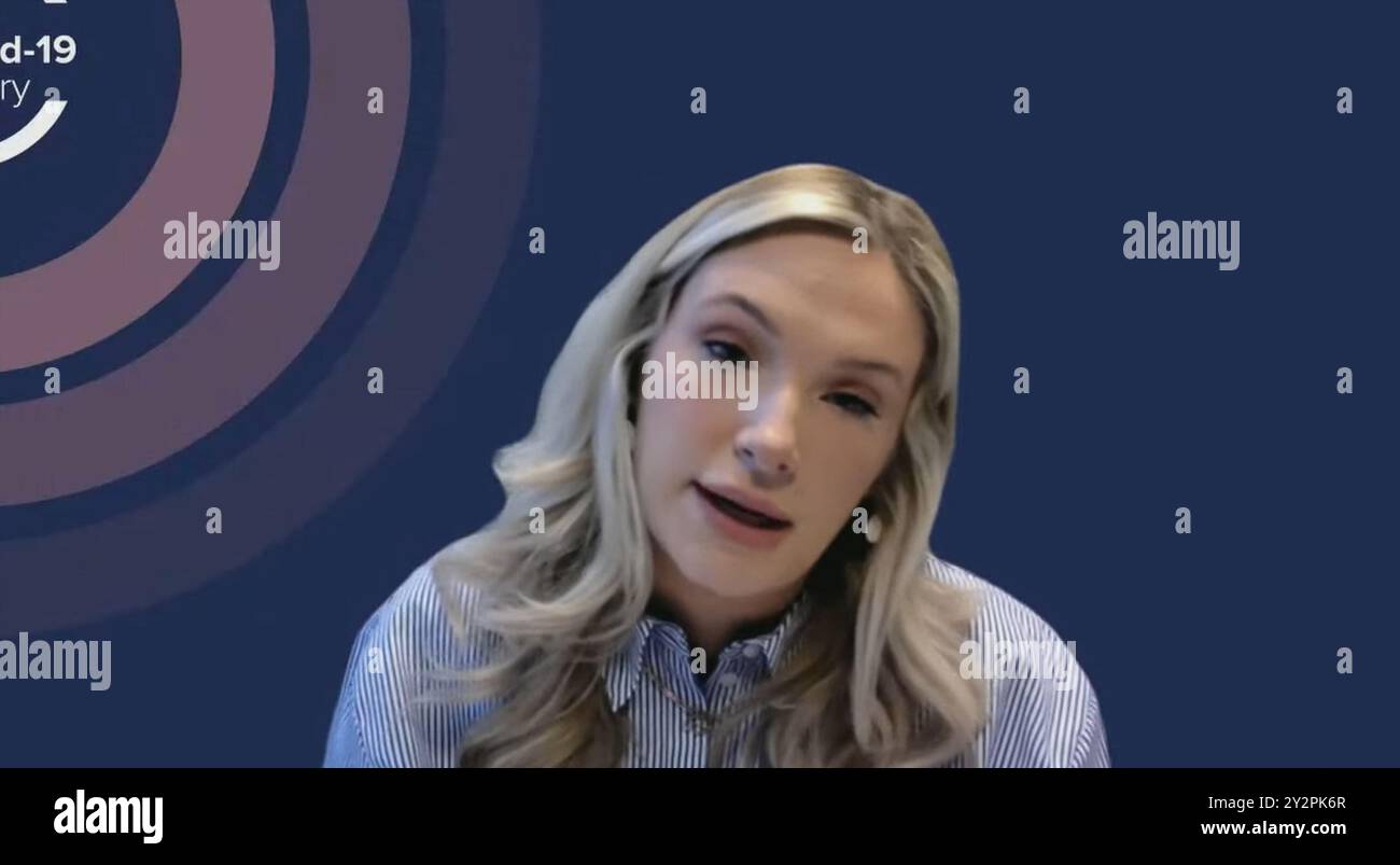 Screen grab from the UK Covid-19 Inquiry live stream of witness ...