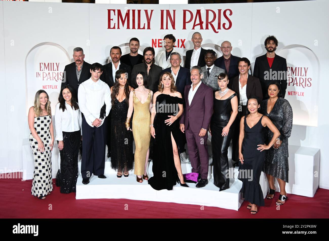Cast Emily In Paris ROME, ITALY - SEPTEMBER 10 "Emily In Paris" fourth ...