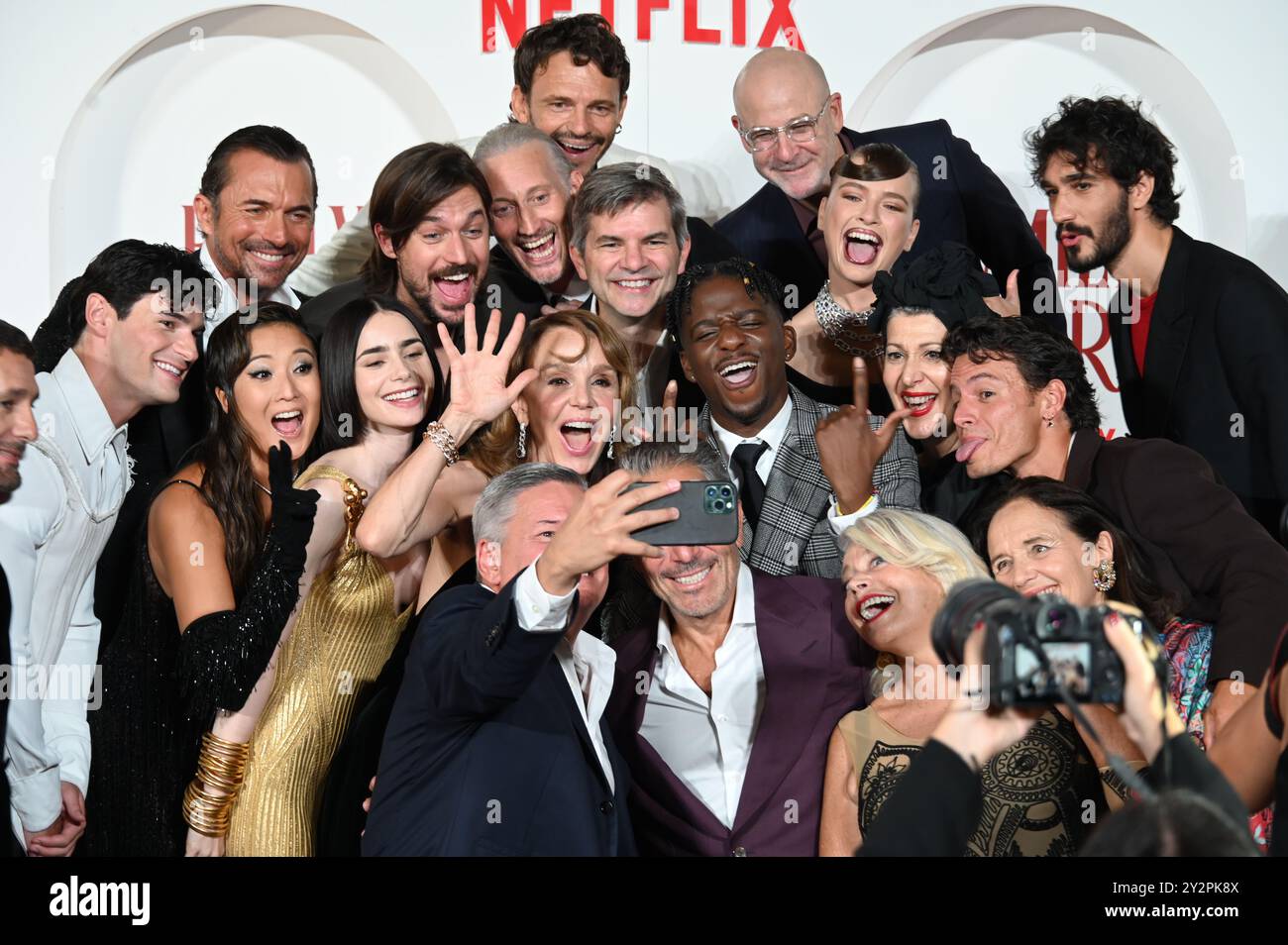 Cast Emily In Paris ROME, ITALY - SEPTEMBER 10 "Emily In Paris" fourth ...