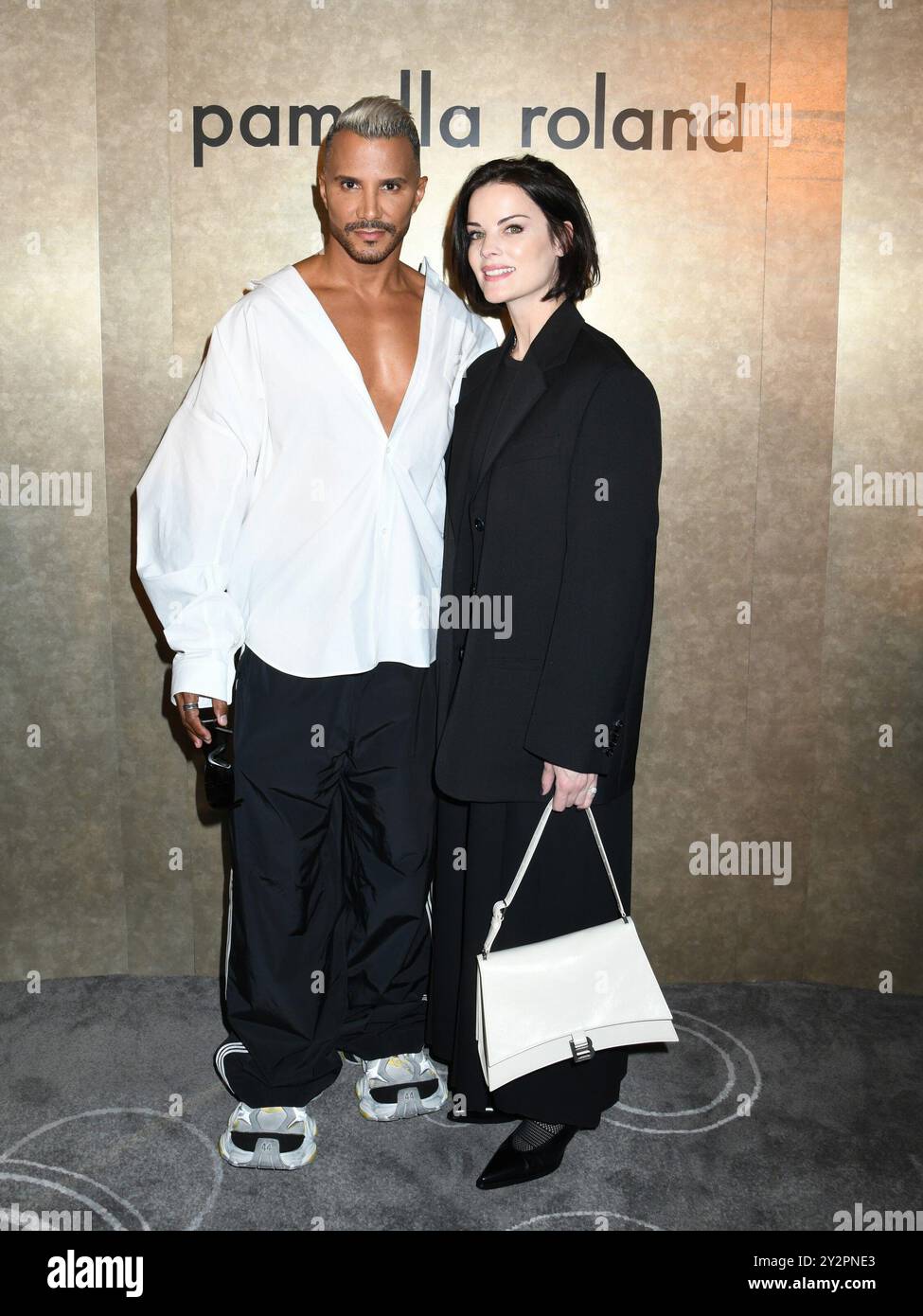 Ny. 10th Sep, 2024. Jay Manuel, Jaimie Alexander in attendance for ...