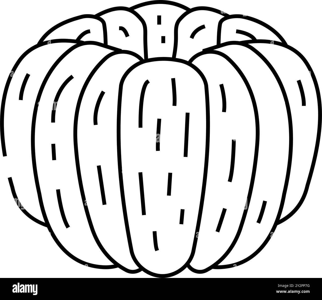 Orange peeled slice line Cut Out Stock Images & Pictures - Alamy