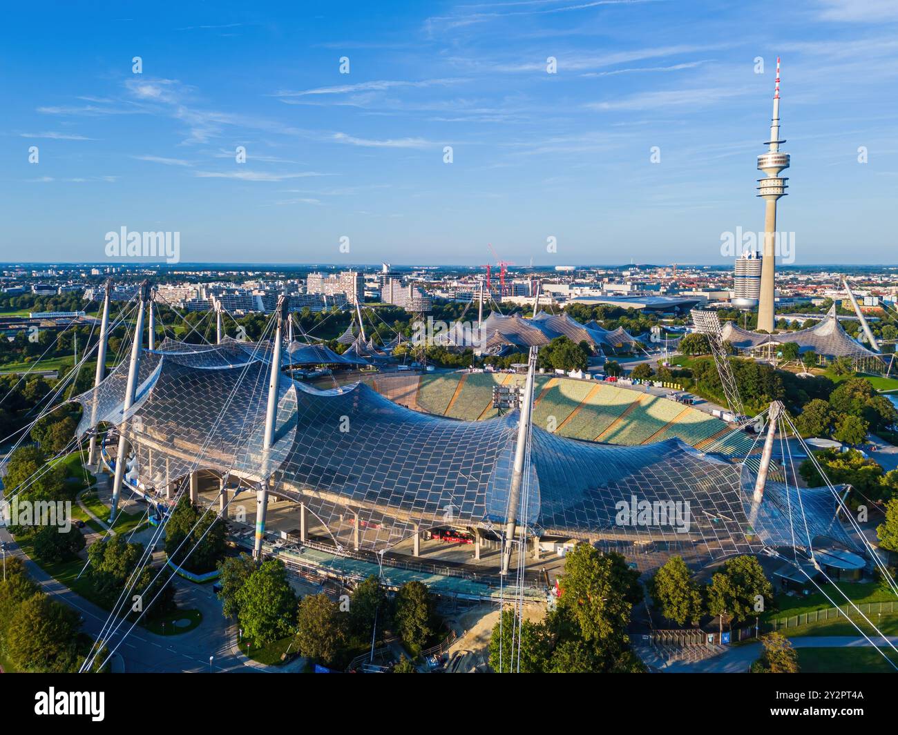 Olympic Park in Munich, Germany Stock Photo - Alamy