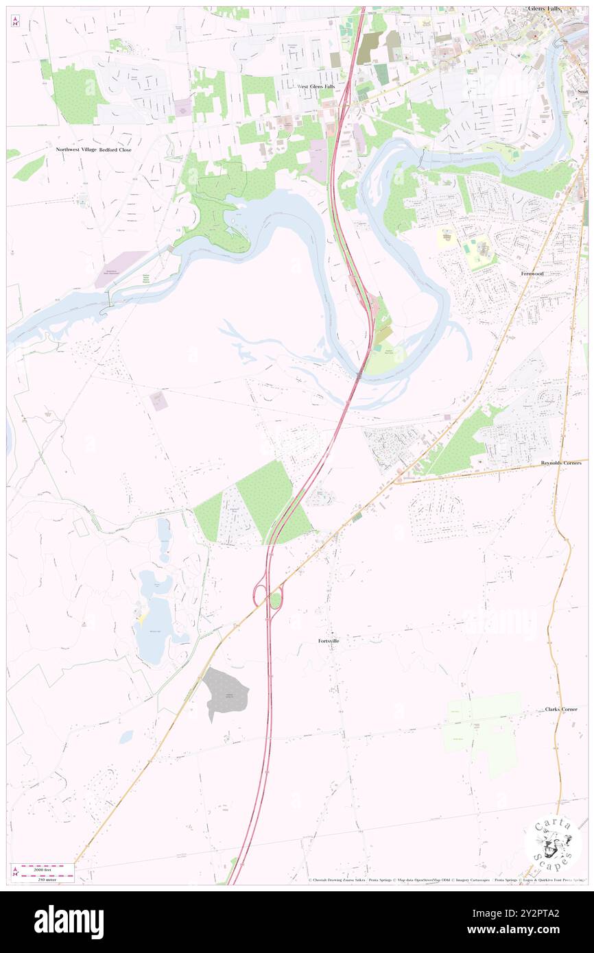 Spier Pines, Saratoga County, US, United States, New York, N 43 15' 16 ...