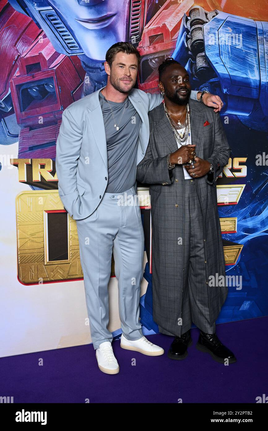 Sydney, Australia. 11th Sep, 2024. Chris Hemsworth (left) and Brian ...