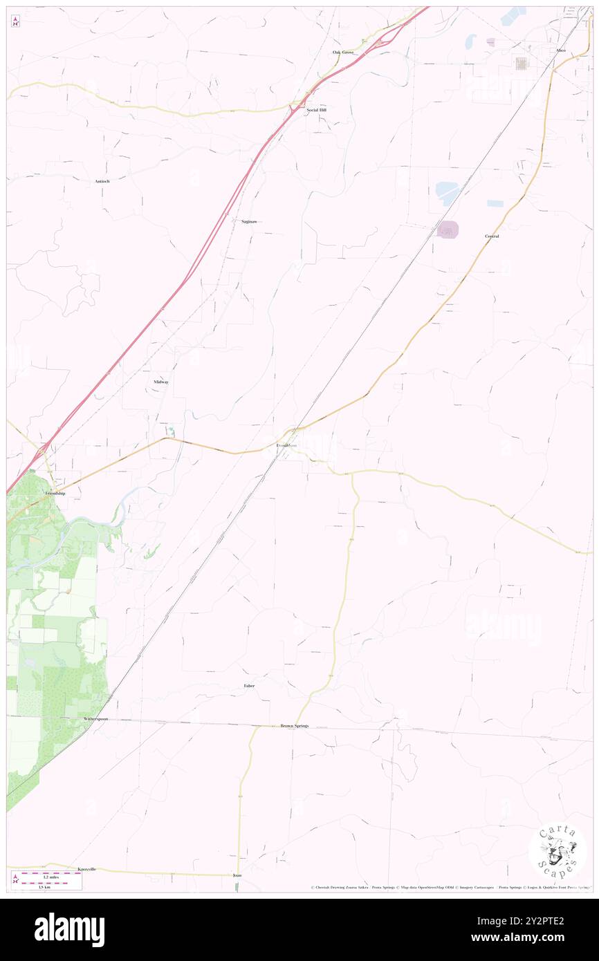 Hot spring county map Cut Out Stock Images & Pictures - Alamy