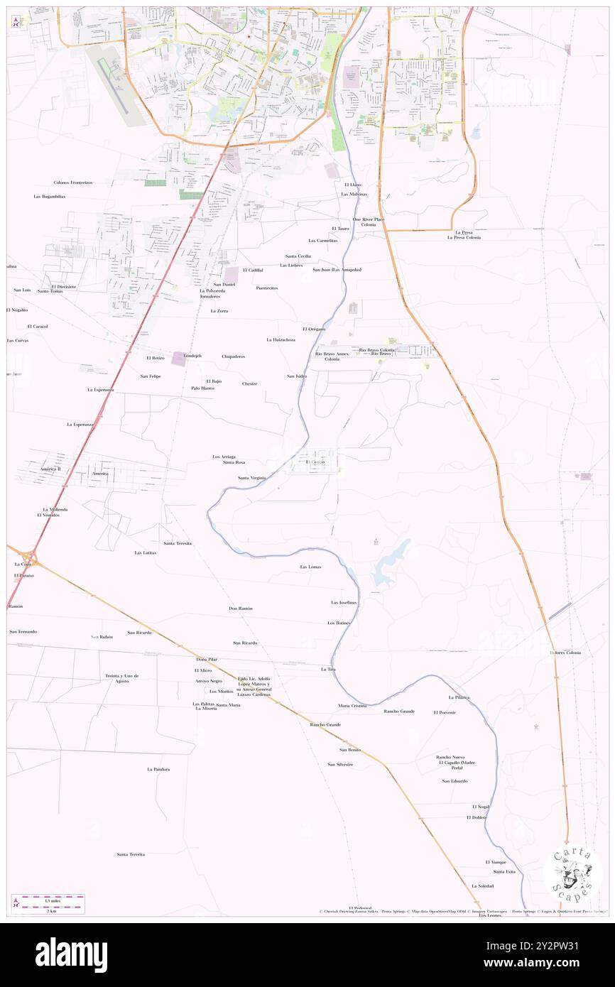 Webb county map hi-res stock photography and images - Alamy