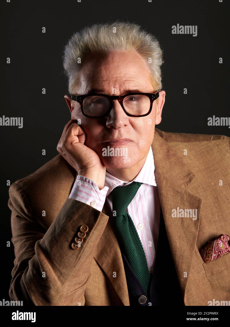 Portrait of Peter York Stock Photo - Alamy