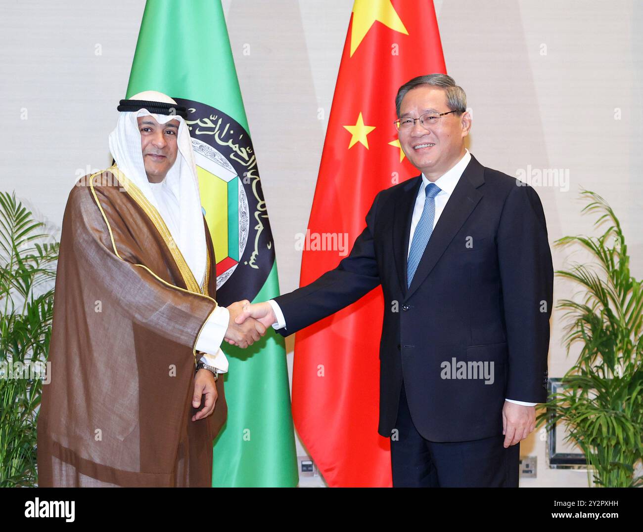 Riyadh, Saudi Arabia. 11th Sep, 2024. Chinese Premier Li Qiang meets ...