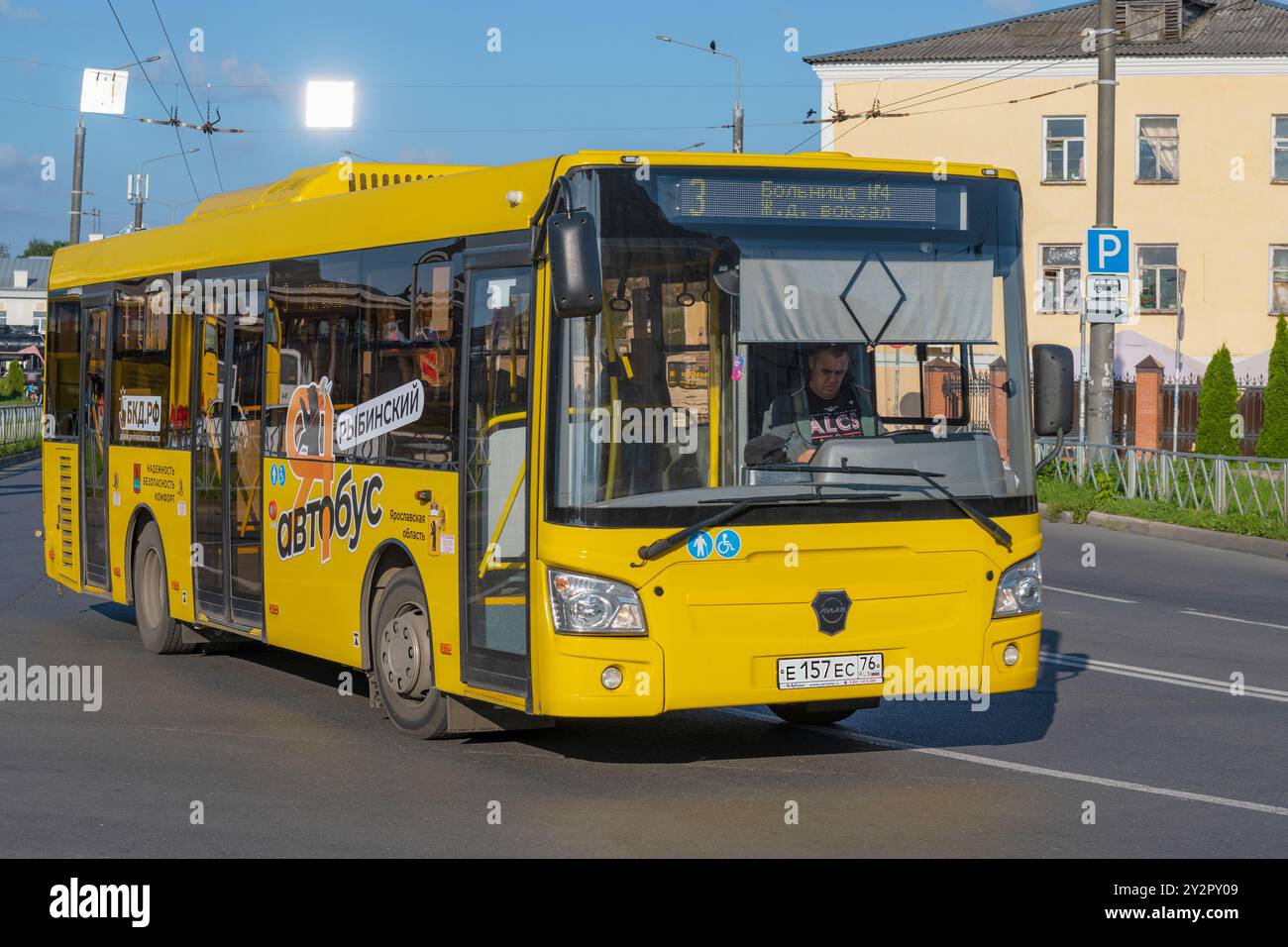 RYBINSK, RUSSIA - AUGUST 25, 2024: Russian city bus of the middle class ...
