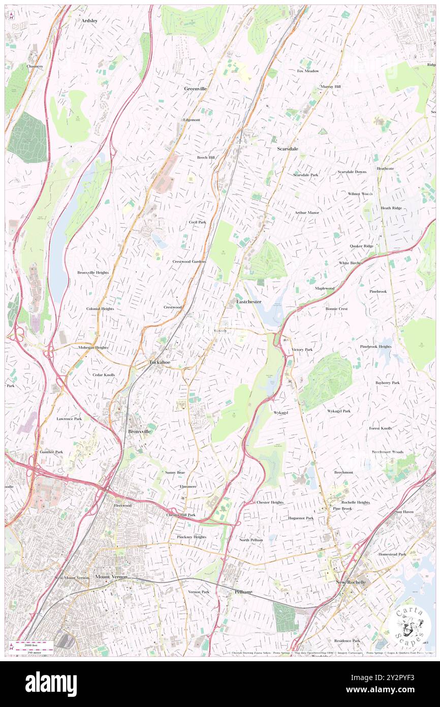 Map of waverly new york hi-res stock photography and images - Alamy