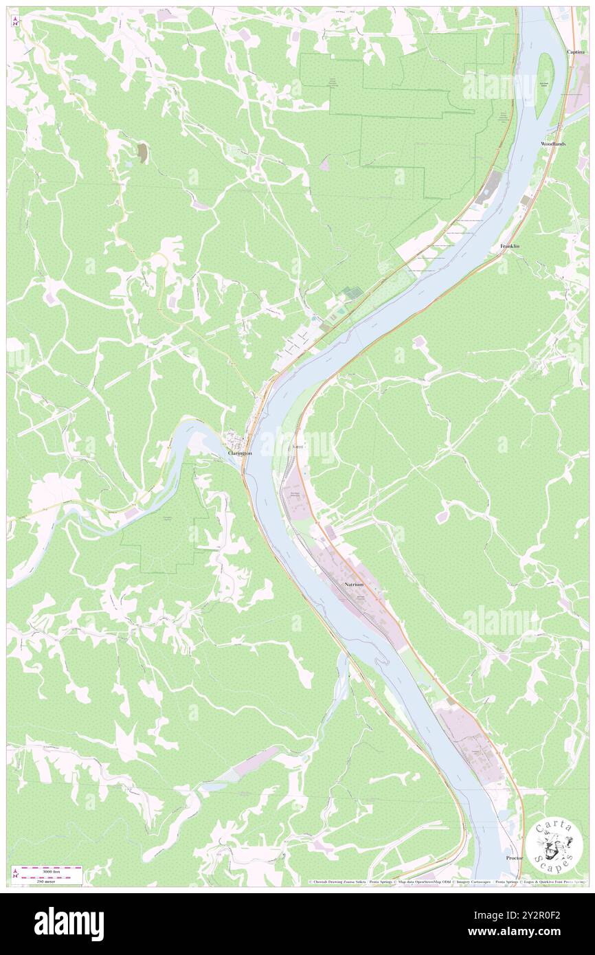 Marshall virginia map hi-res stock photography and images - Alamy