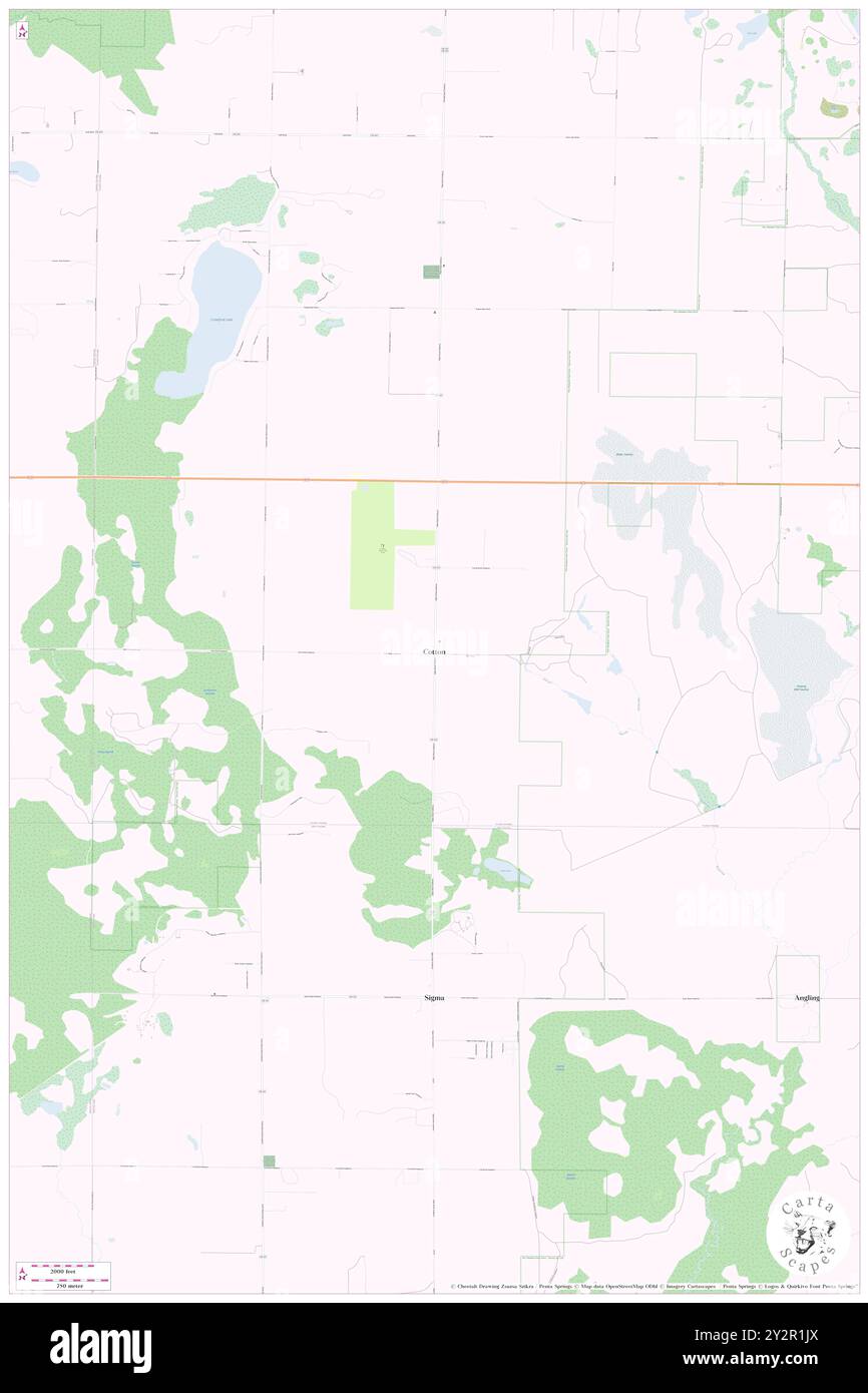 Kalkaska map Cut Out Stock Images & Pictures - Alamy