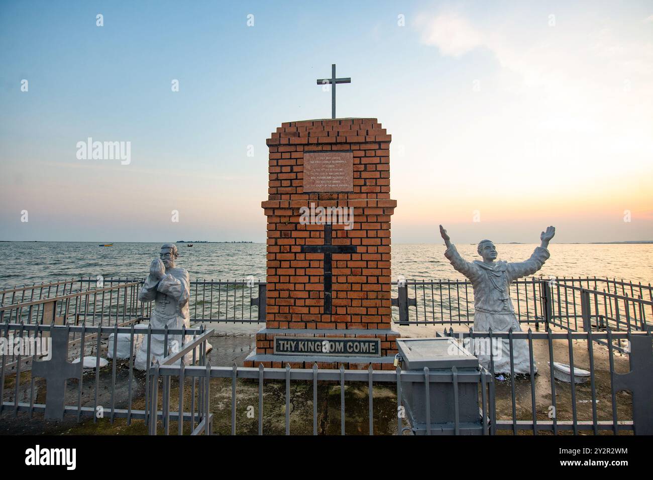 Monument for First Catholic Missionaries in Uganda at Kigungu Entebbe ...