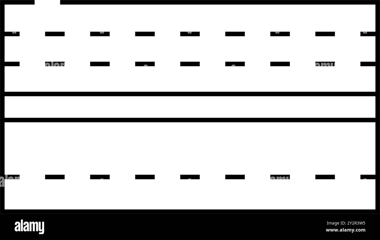 draft stopper garage tool line icon vector illustration Stock Vector ...