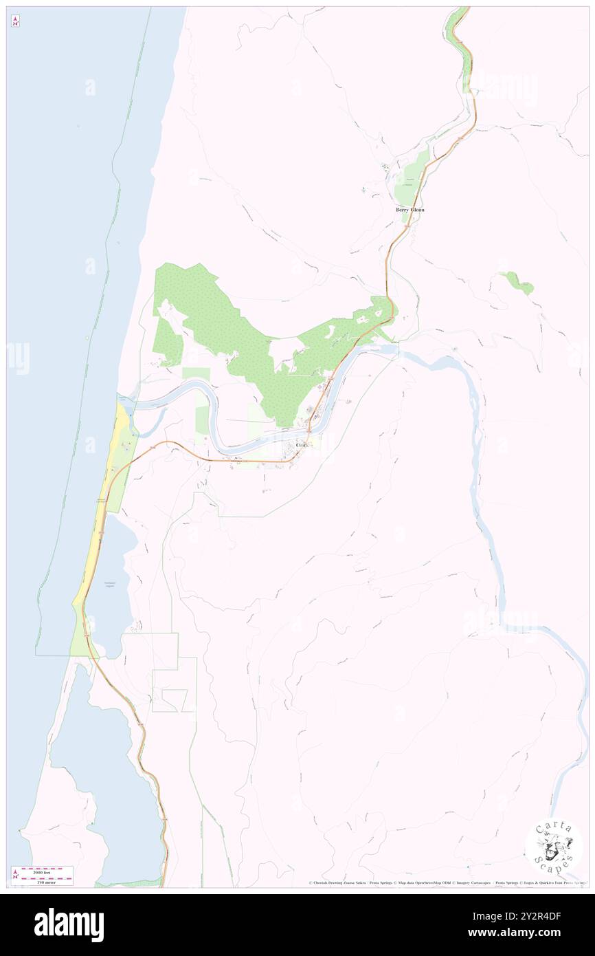 Orick map hi-res stock photography and images - Alamy