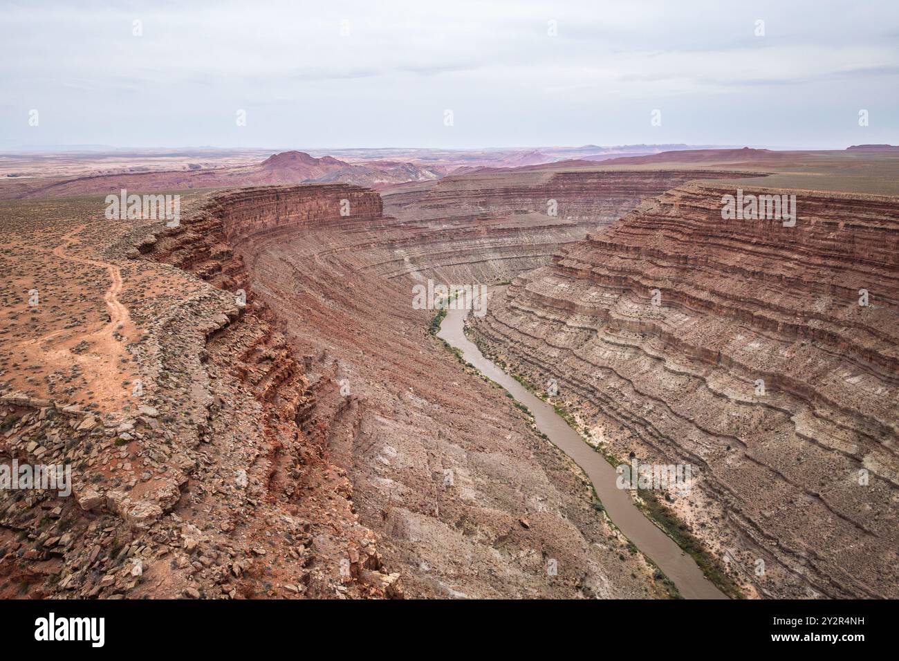 Overhead drone shot steep cliffs hi-res stock photography and images ...