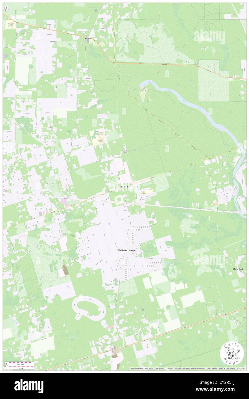 Shadeville, Wakulla County, US, United States, Florida, N 30 11' 57 ...