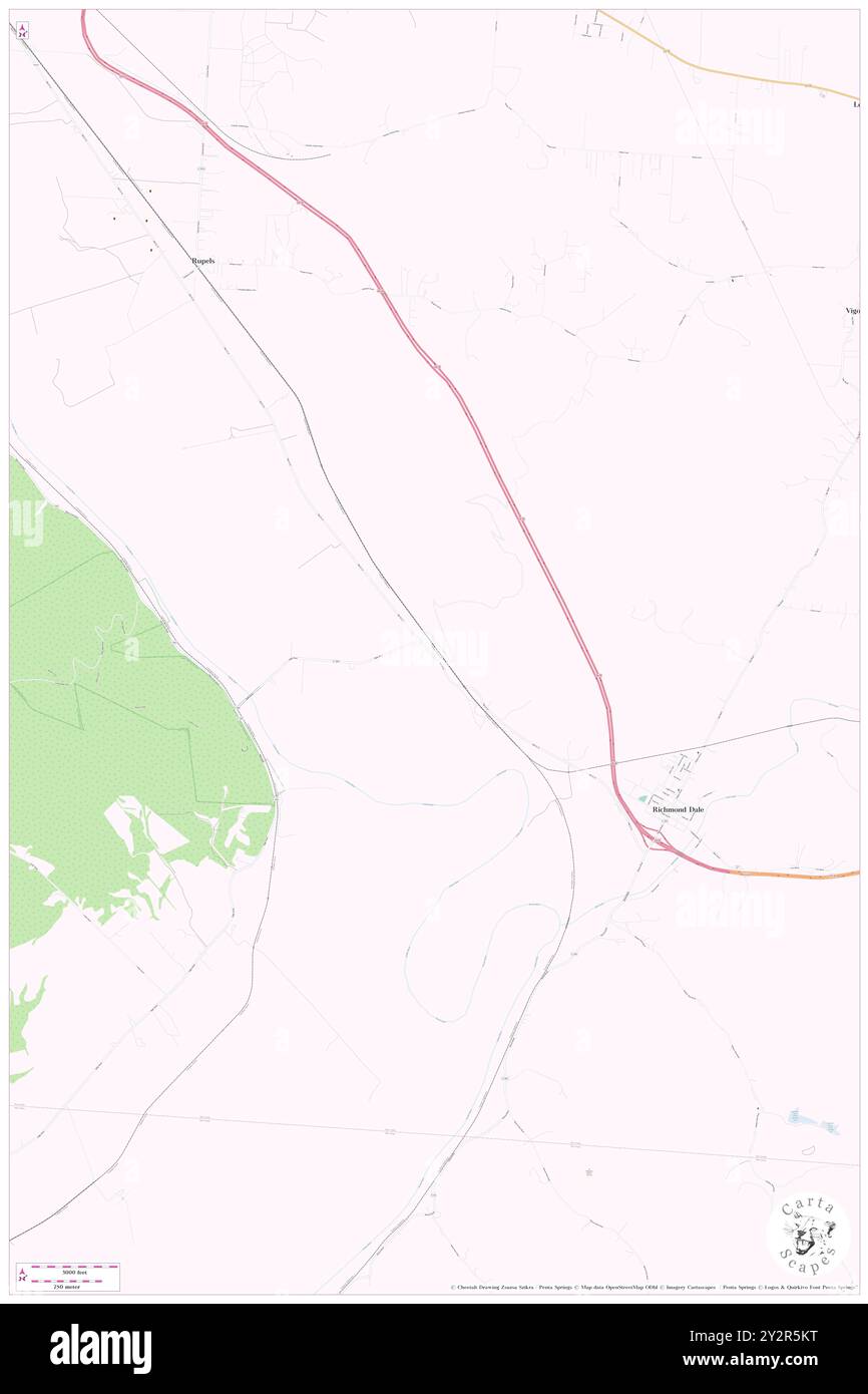 Rittenours, Ross County, US, United States, Ohio, N 39 12' 59'', S 82 ...