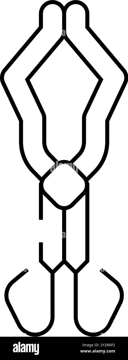 Crucible Tong Lab Drawing