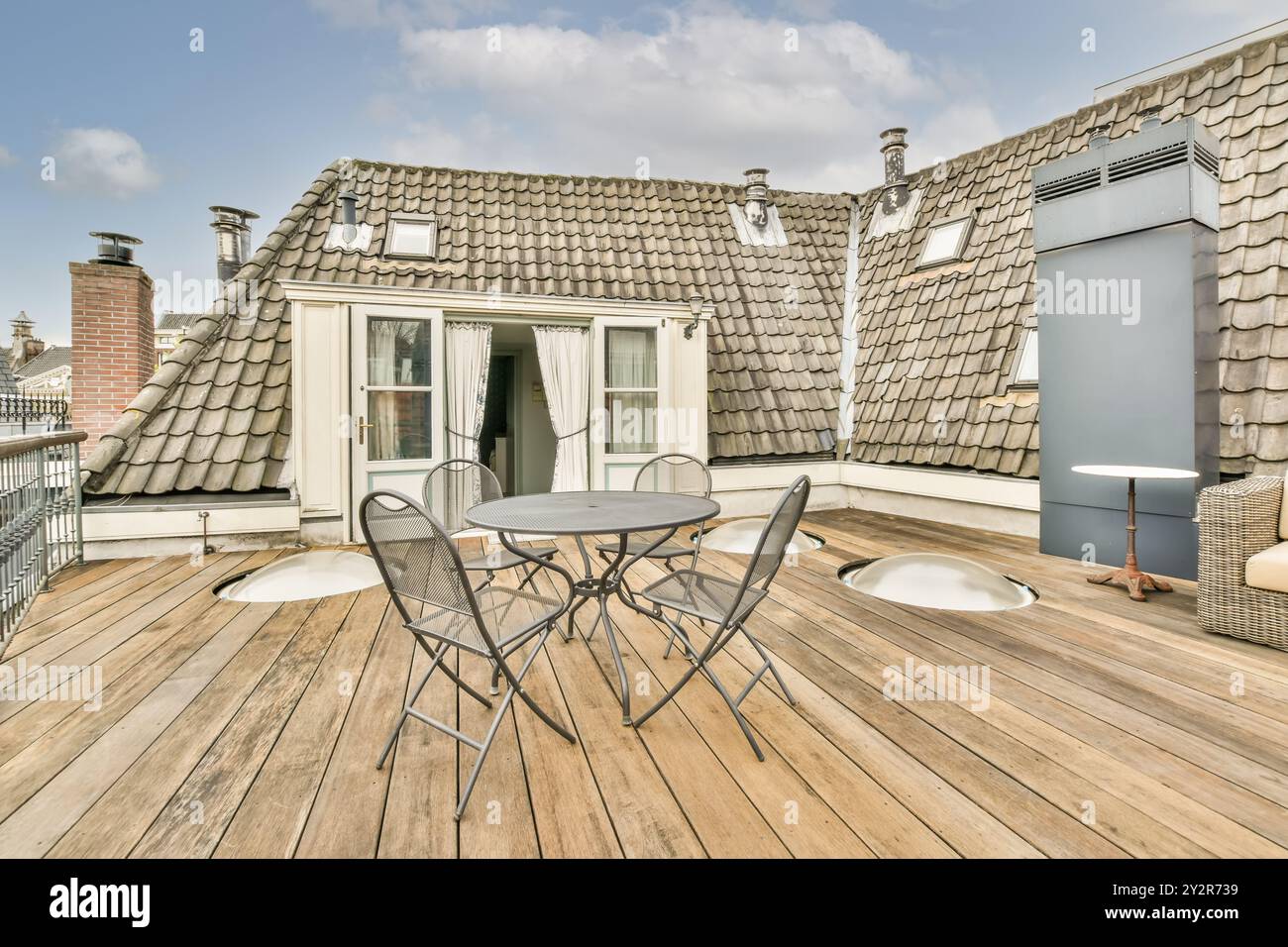 Charming rooftop terrace featuring hi-res stock photography and images ...