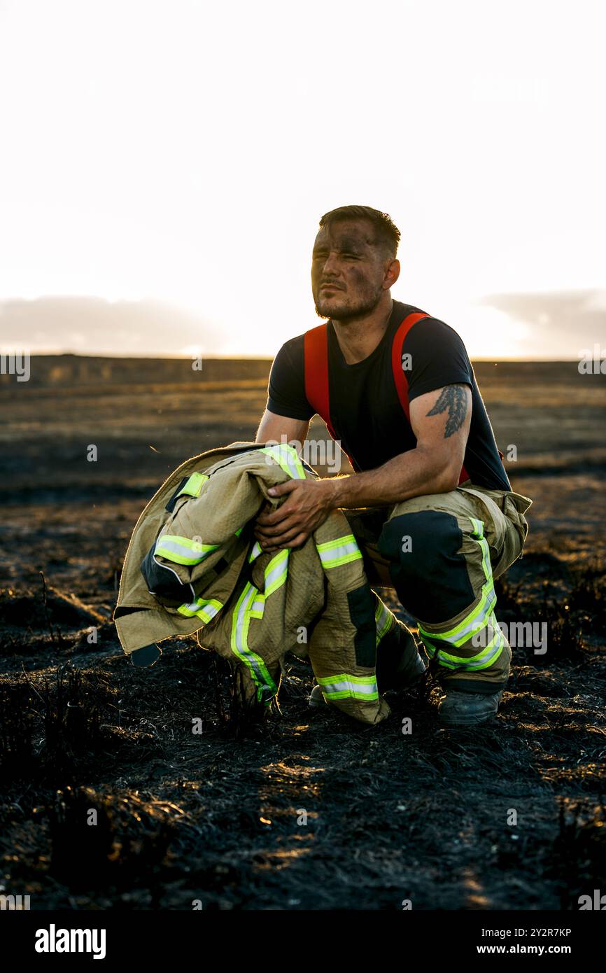 Dirt streaked uniform hi-res stock photography and images - Alamy